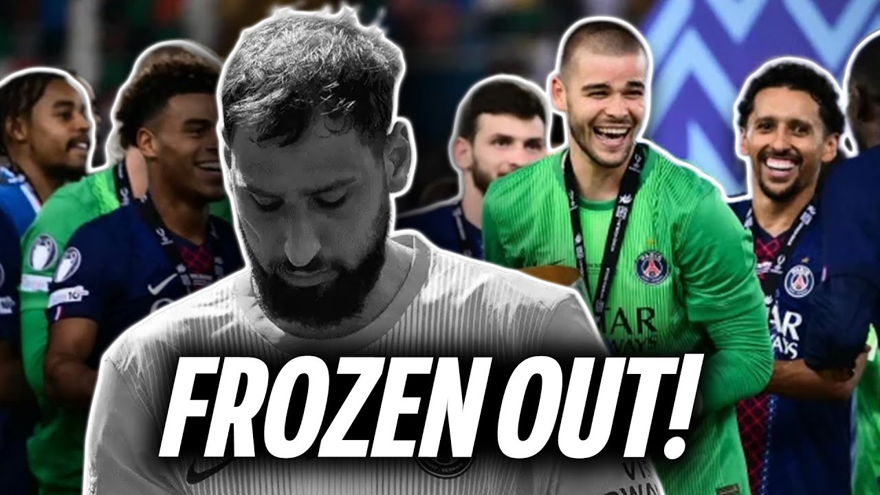 Why has Gianluigi Donnarumma been DITCHED by PSG? - YouTube