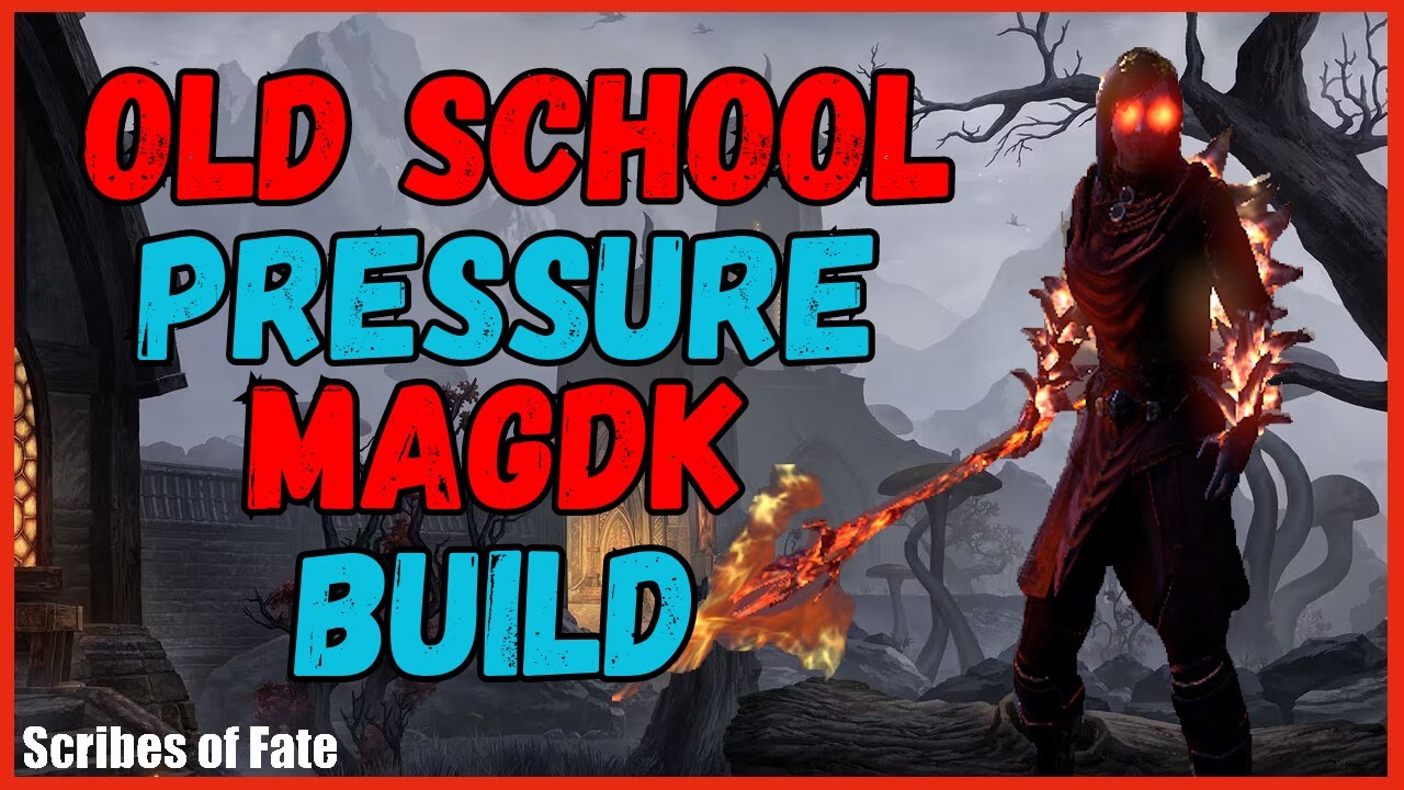 ESO PvP - OLD School MagDK Playstyle Build Tutorial [Scribes of Fate ...