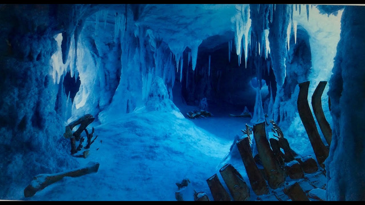 STAR WARS BATTLEFRONT (HEROES VS VILLAINS) Ice caves - YouTube