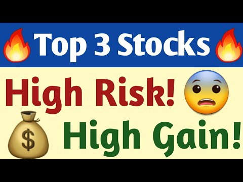🔥3 High Risk - High Gain Stocks!🔥How To Invest In Risky Stocks?🤔 - YouTube