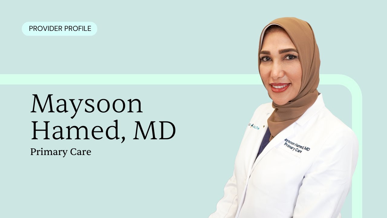 Meet Maysoon Hamed, MD | CLS Health Primary Care - YouTube