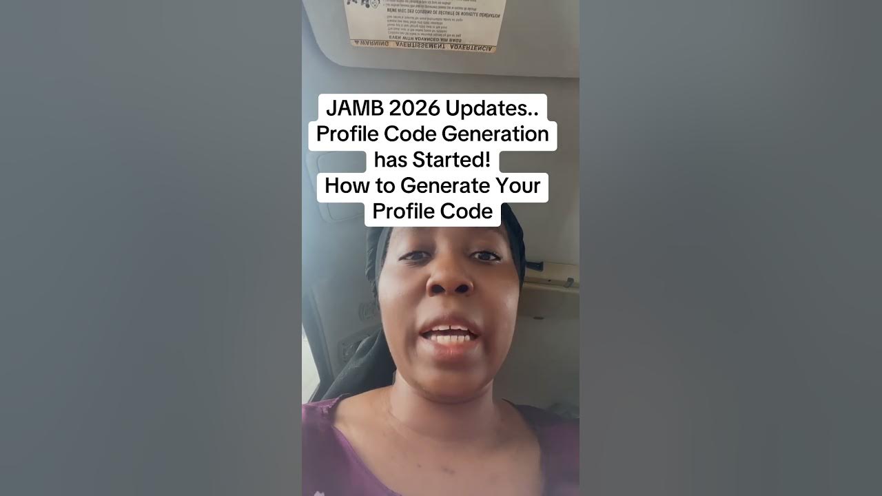 How to Generate Your JAMB Profile Code #jamb #dtwtutorials #jamb2026 ...