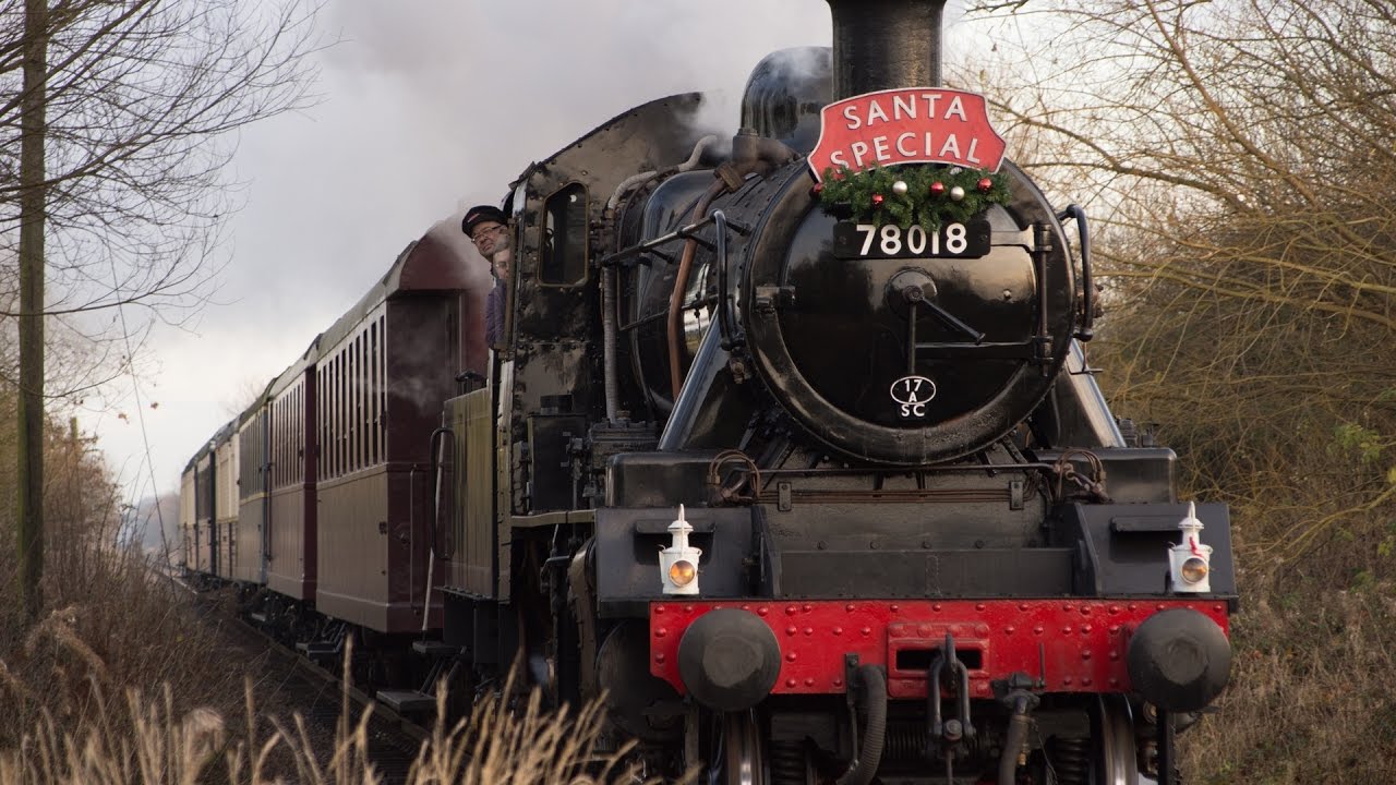 78018 on the NVR Santa Special - 17/12/2016 - YouTube
