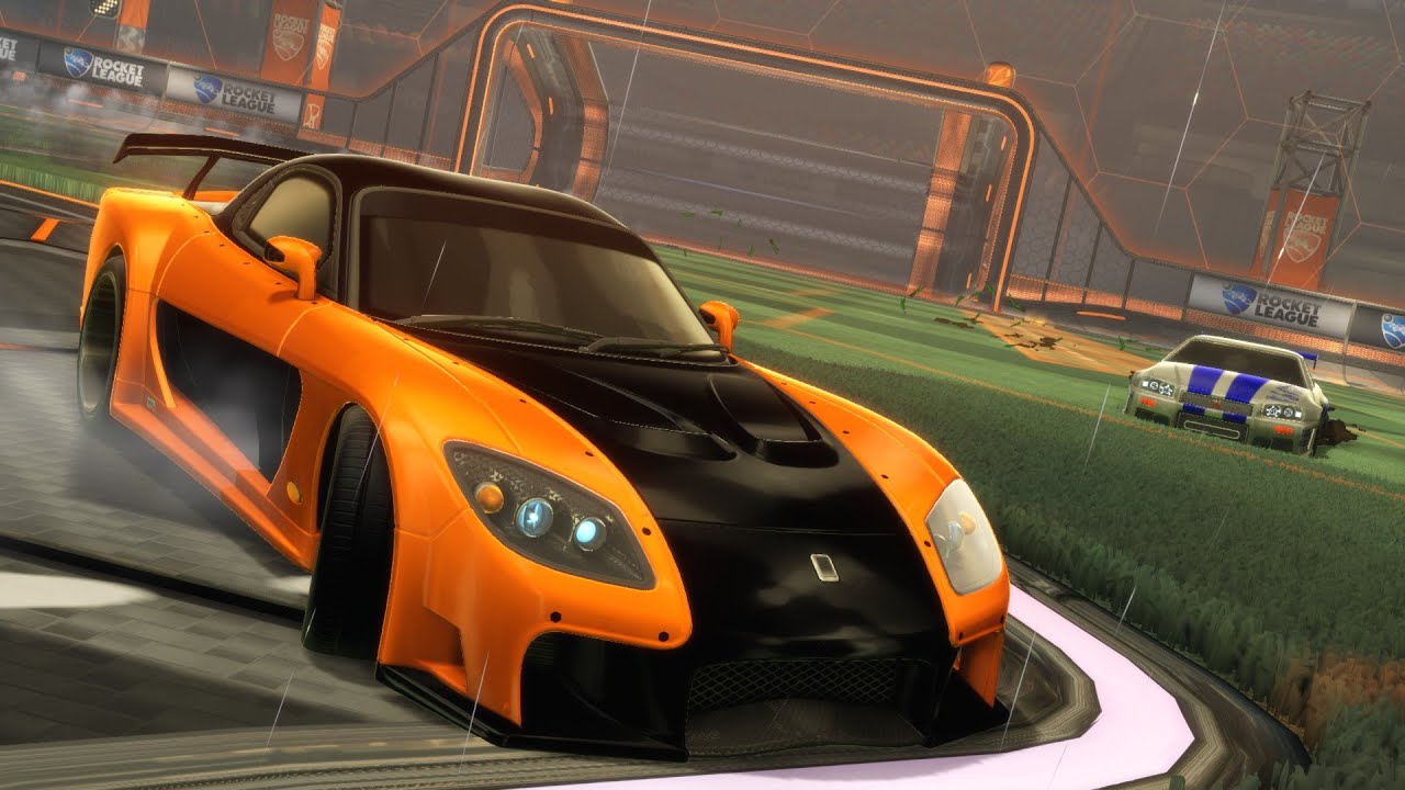 Rocket League | Mazda RX-7 Gameplay - YouTube