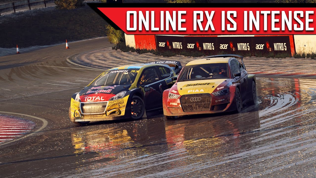Online Rallycross is Intense - Dirt Rally 2.0 - YouTube