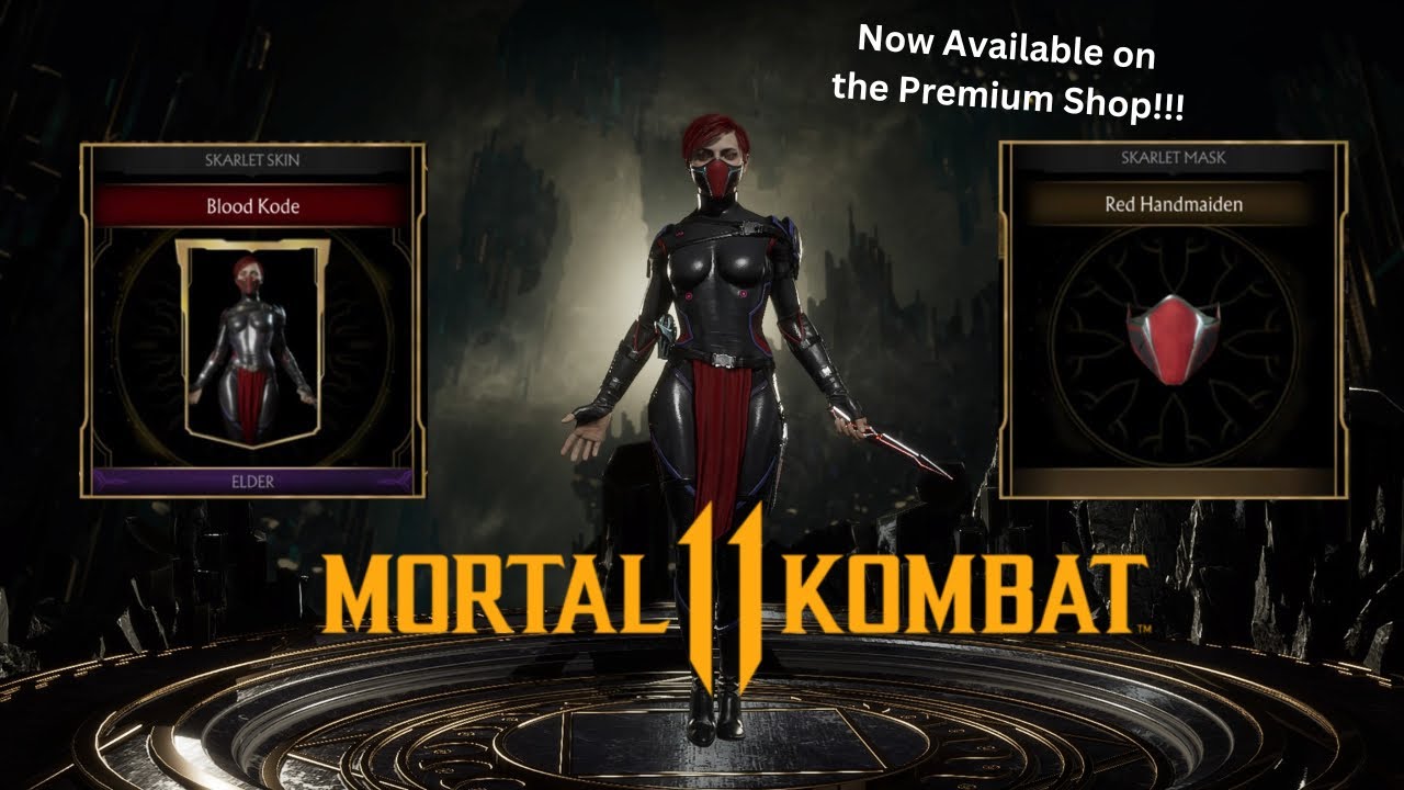 Time Warrior Skarlet Skin is now on MK11 Premium Shop!!! - YouTube