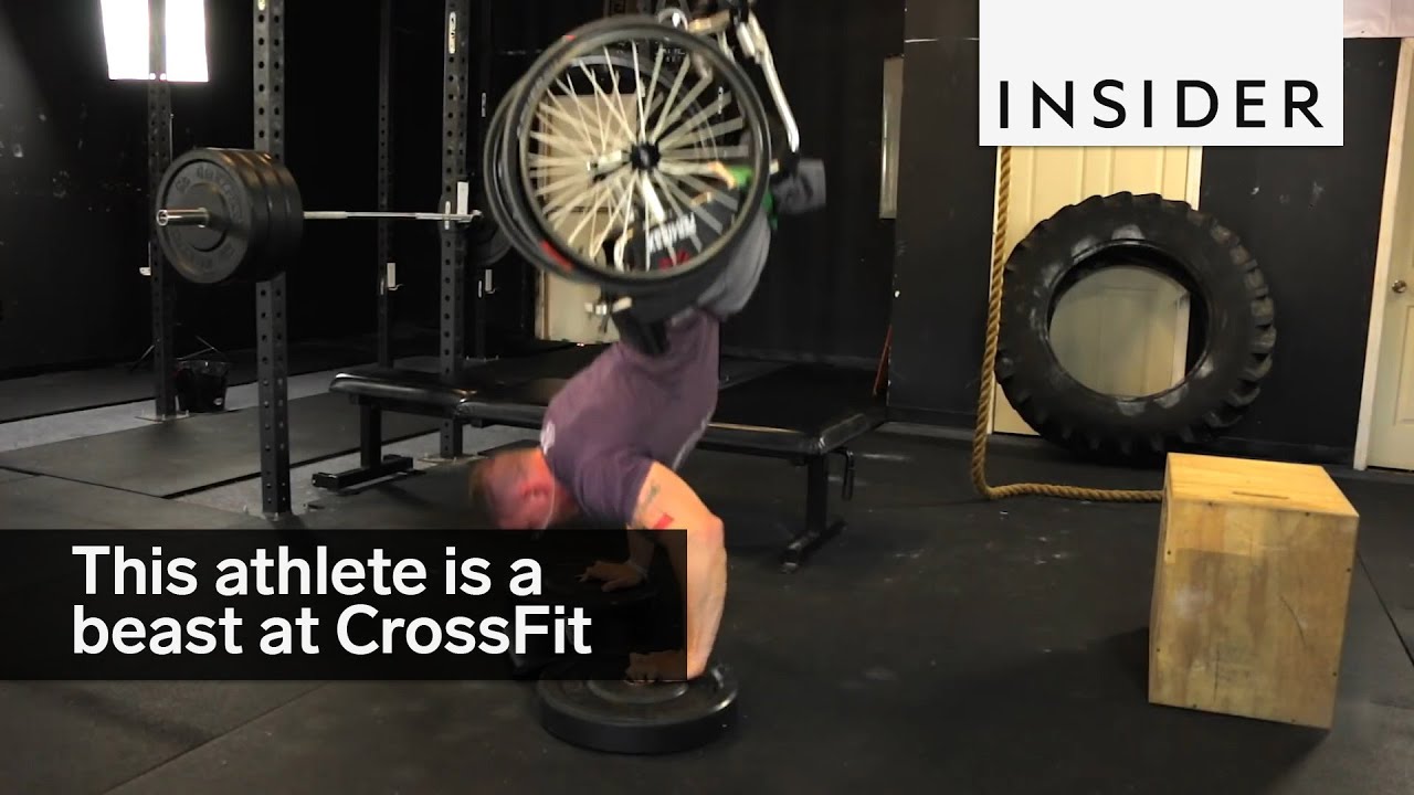 This athlete is a total beast at adaptive CrossFit - YouTube