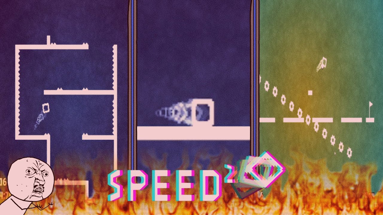 LA PASO MUY MAL CON ESTE JUEGO DE UN CUADRADO!! - Speed Squared | NestorCL18 - YouTube