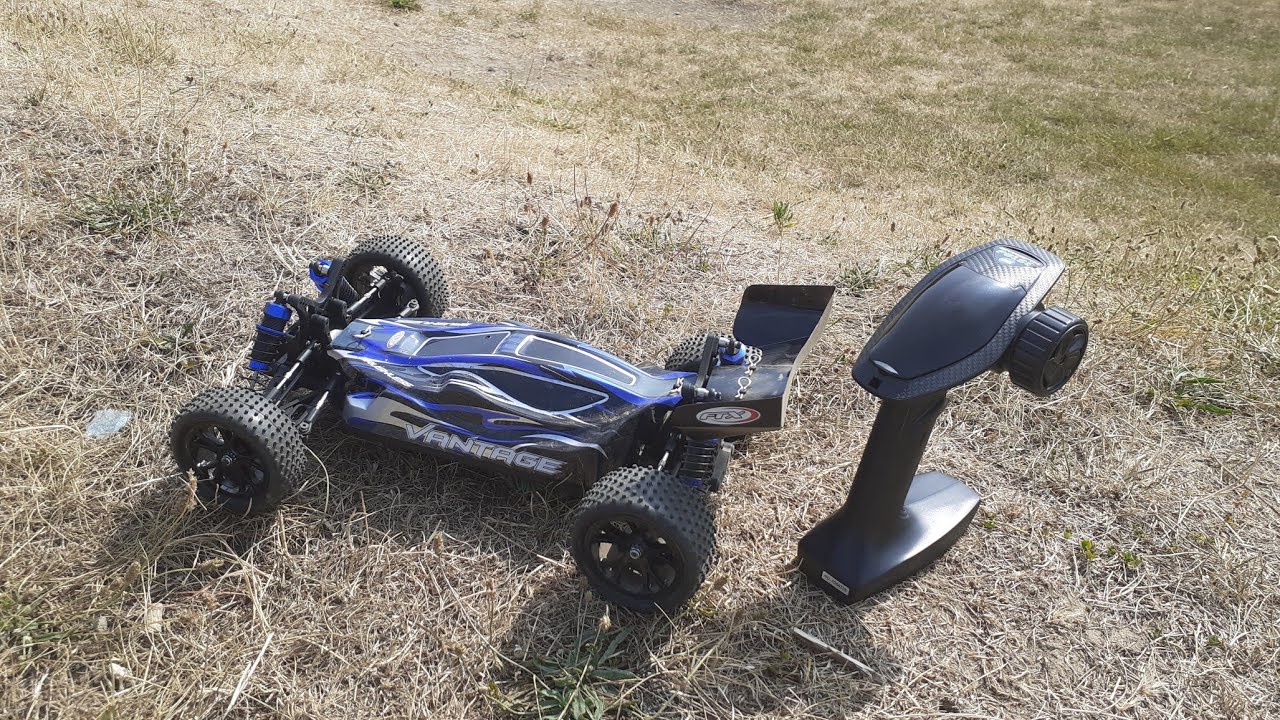 Essai du FTX vantage brushless 2S et 3S - YouTube