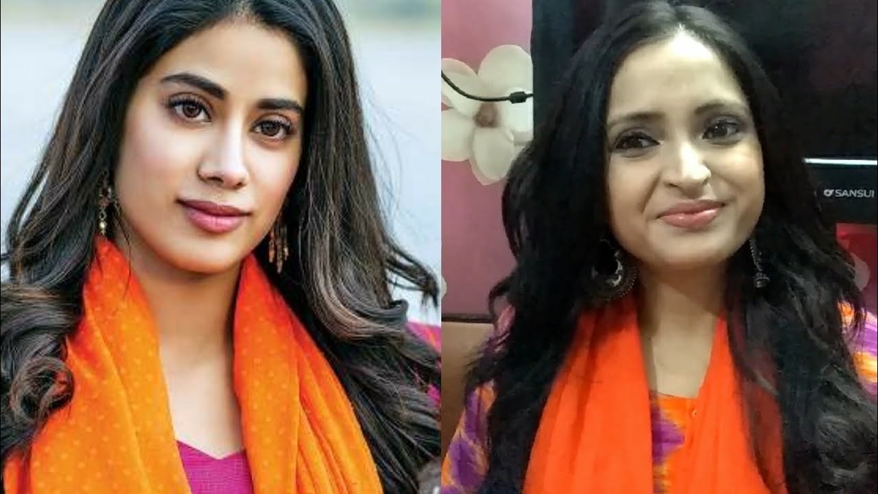 #janhvi kapoor inspired makeup tutorial ek choti si kosis - YouTube