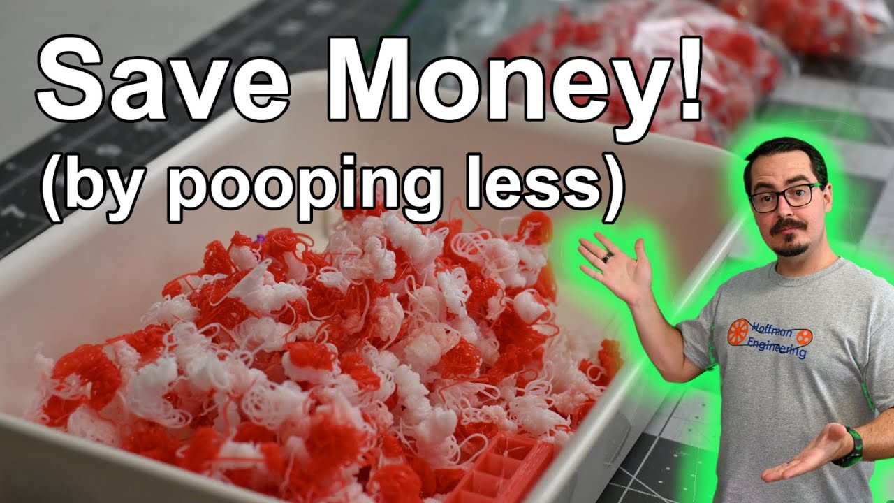 This printer poops too much. Lets change that - Optimizing flush ...