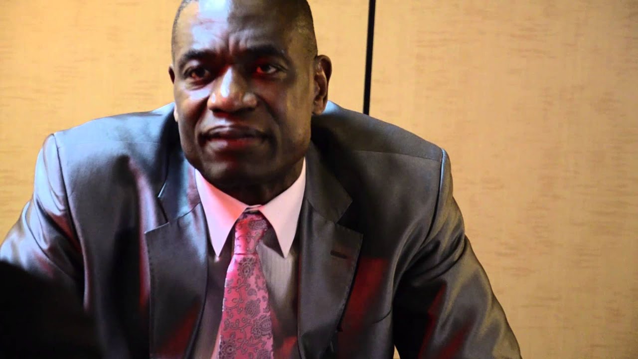 Dikembe Mutombo Chats with Dr. Love Ebere Pretty in Montgomery Texas ...