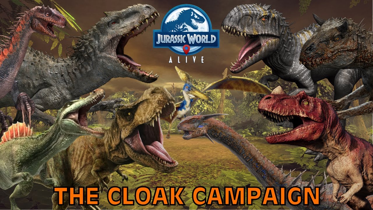 The Cloak Campaign - Jurassic World Alive - YouTube