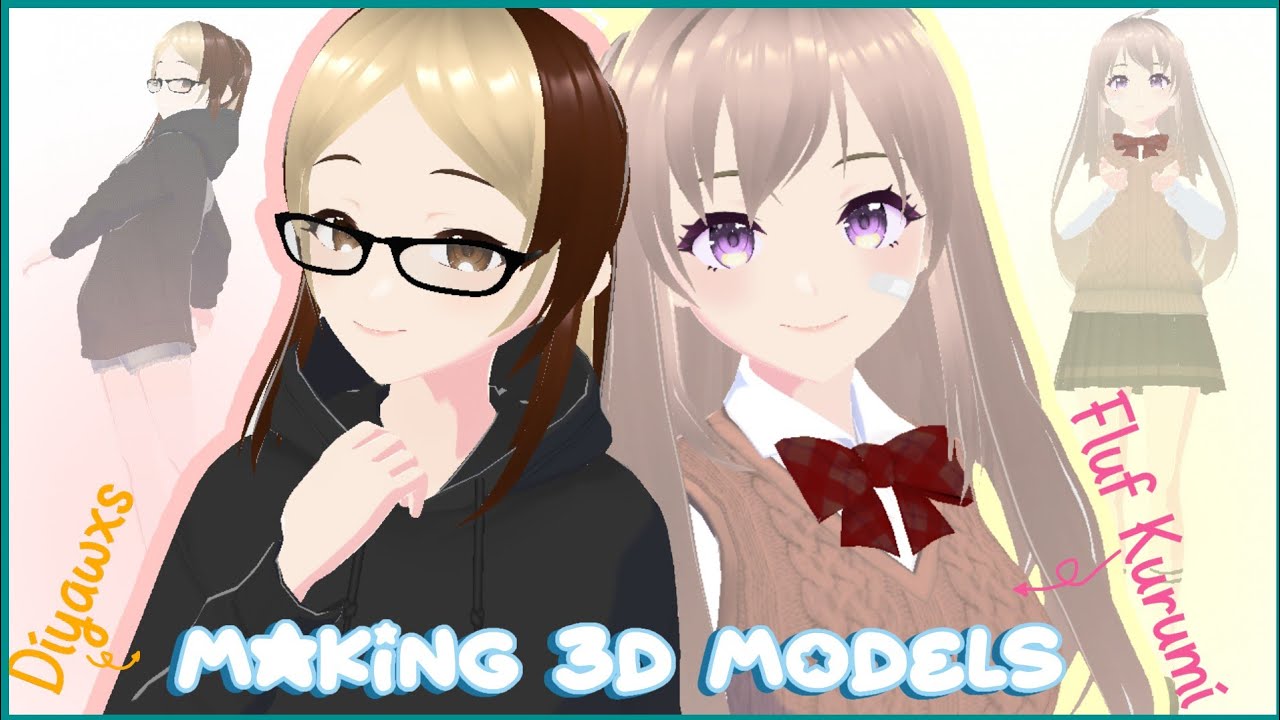 🔴LIVE 『Vroid Studio』Making 3D models - YouTube