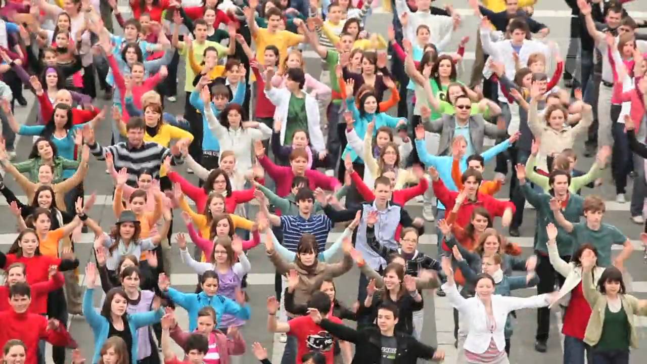 Resurrection Sunday Dance, Budapest, Hungary - YouTube