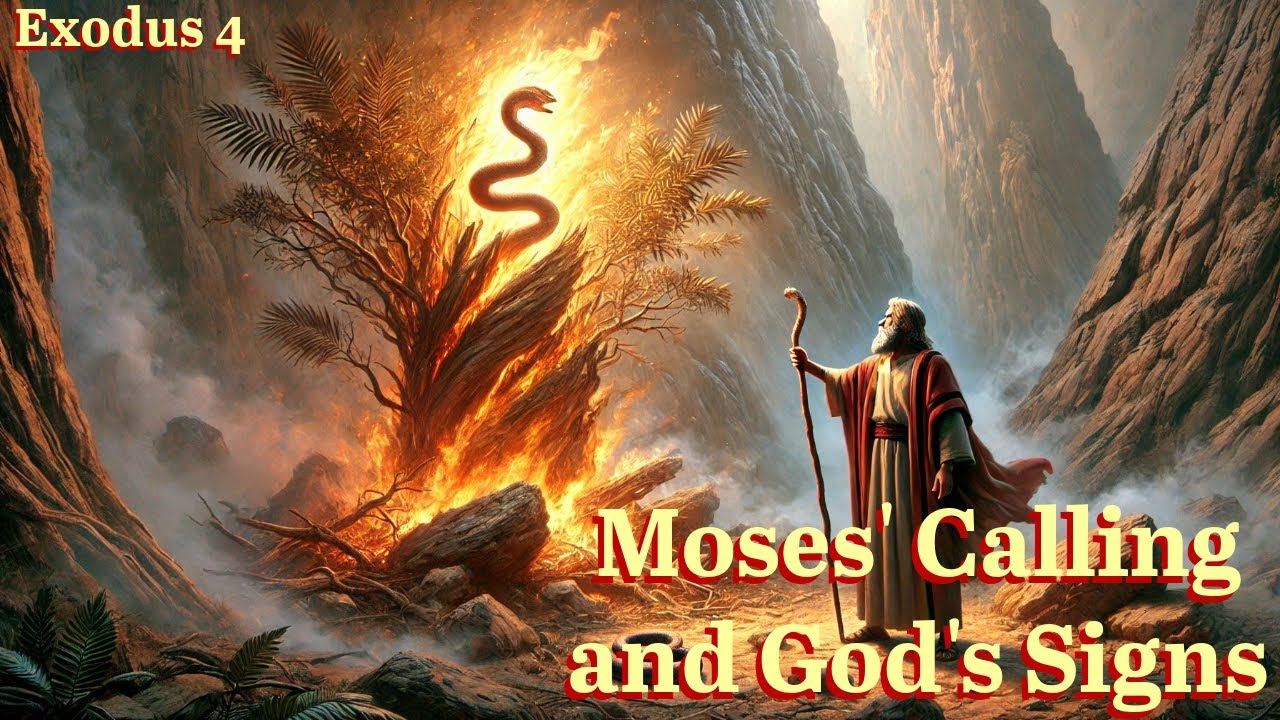Moses' Calling and God's Signs: Narration of Exodus 4 - YouTube