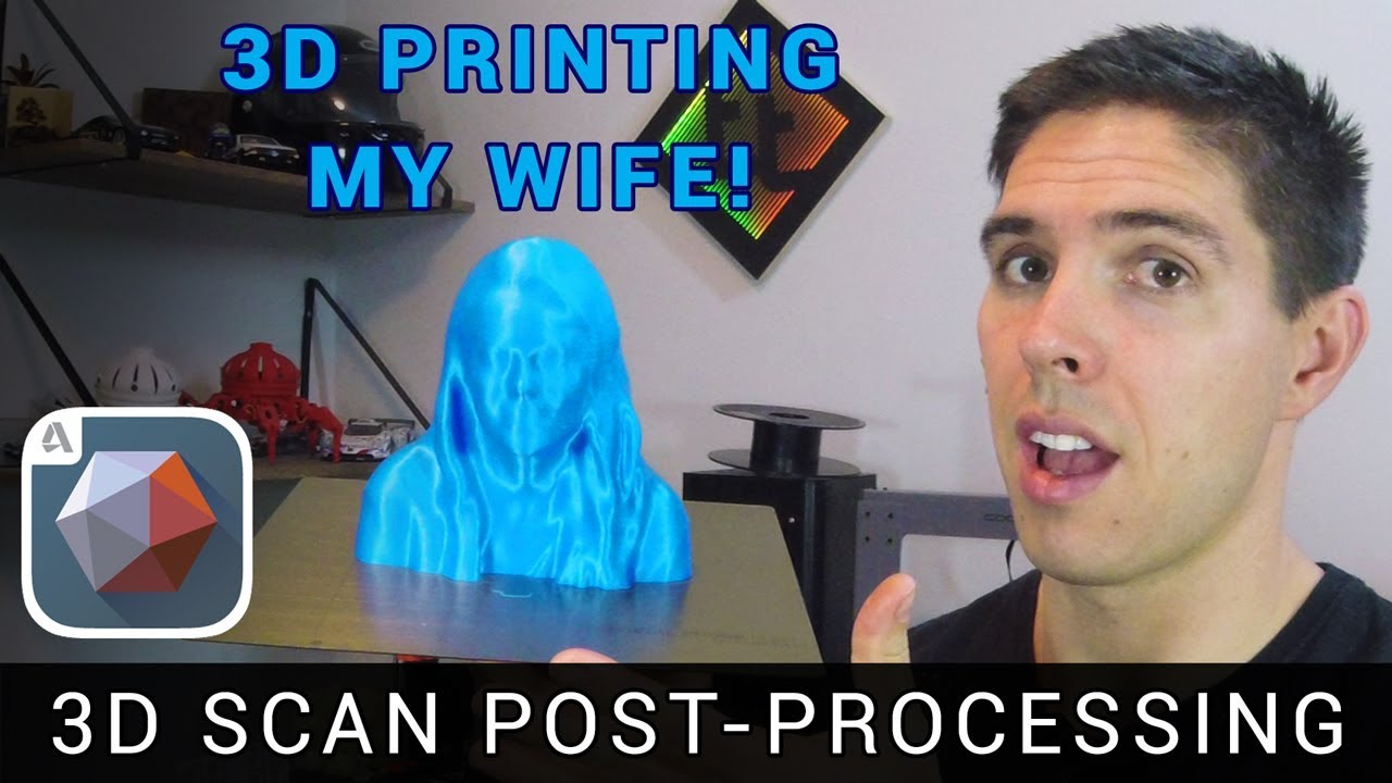 How to clean up 3D scans in Meshmixer - YouTube