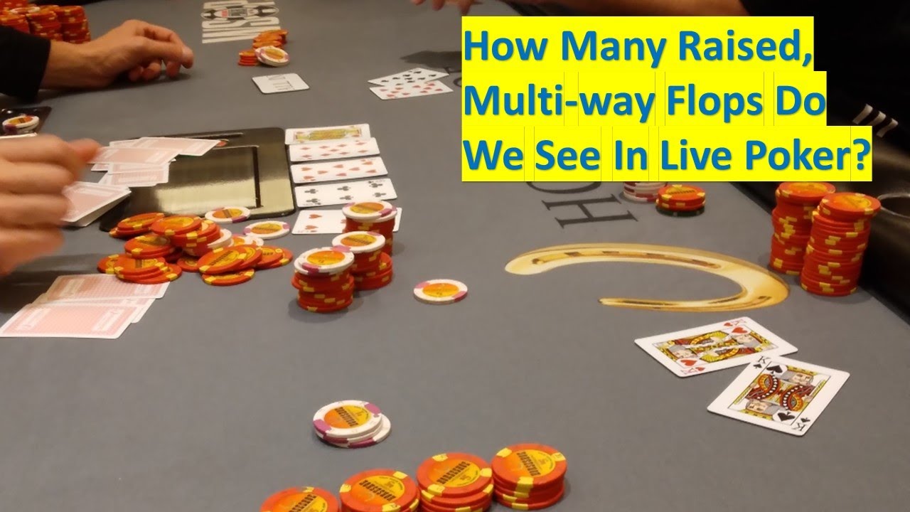 Raised, Multiway Flops in Live Poker - YouTube