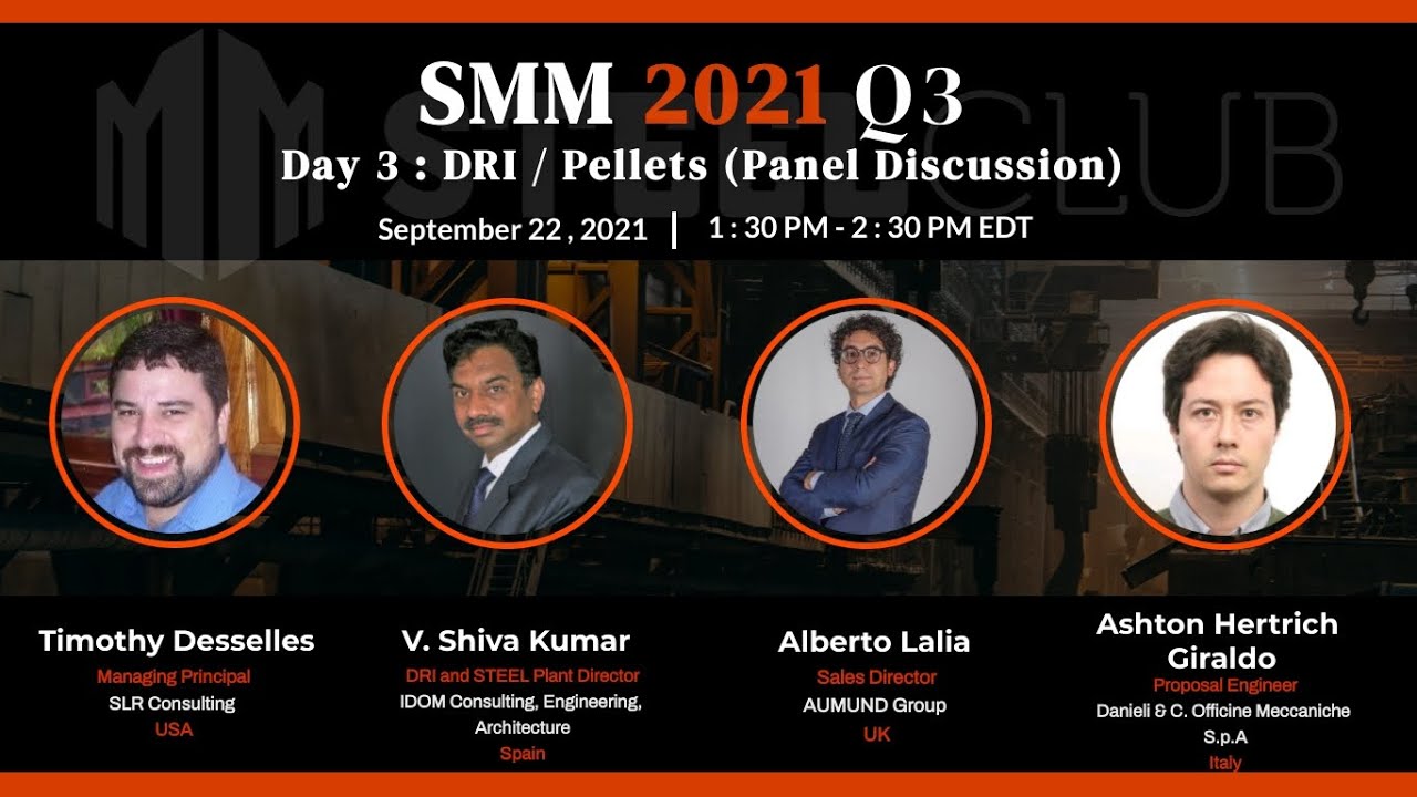 DRI and Pellets Market Overview Q3 2021 - YouTube