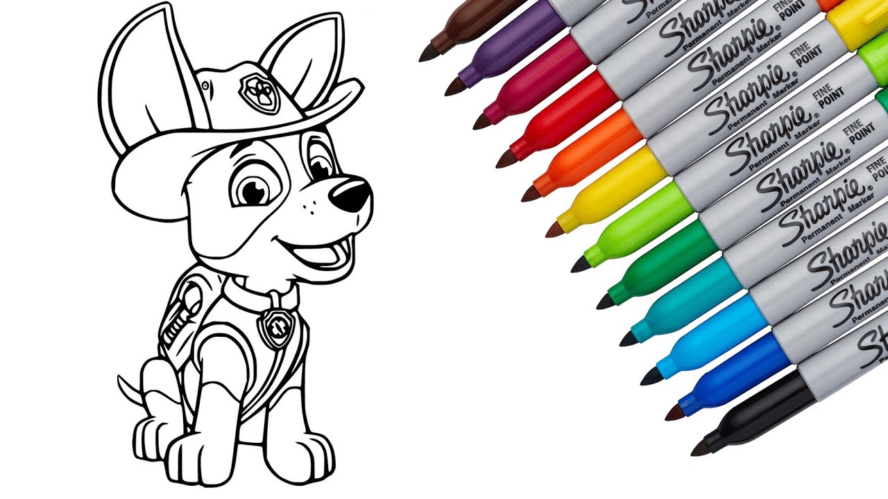 Chase | Paw Patrol Drawing Easy Step By Step | How to Draw Chase From ...