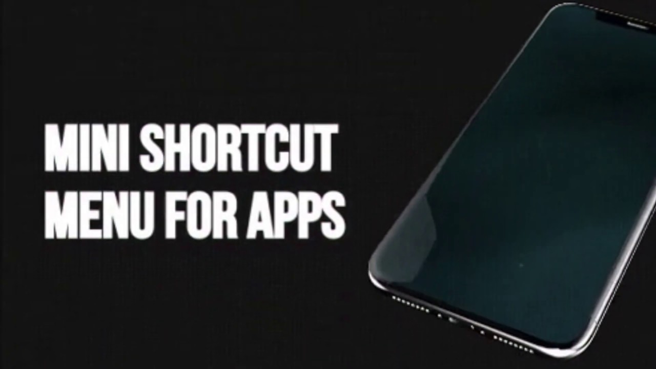 Access Quick Menu for Apps. Mini Shortcut Menus From the Home Screen ...