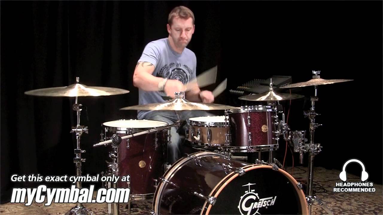 Meinl 23" Byzance Prototype Medium Ride Cymbal - Played by Mike ...