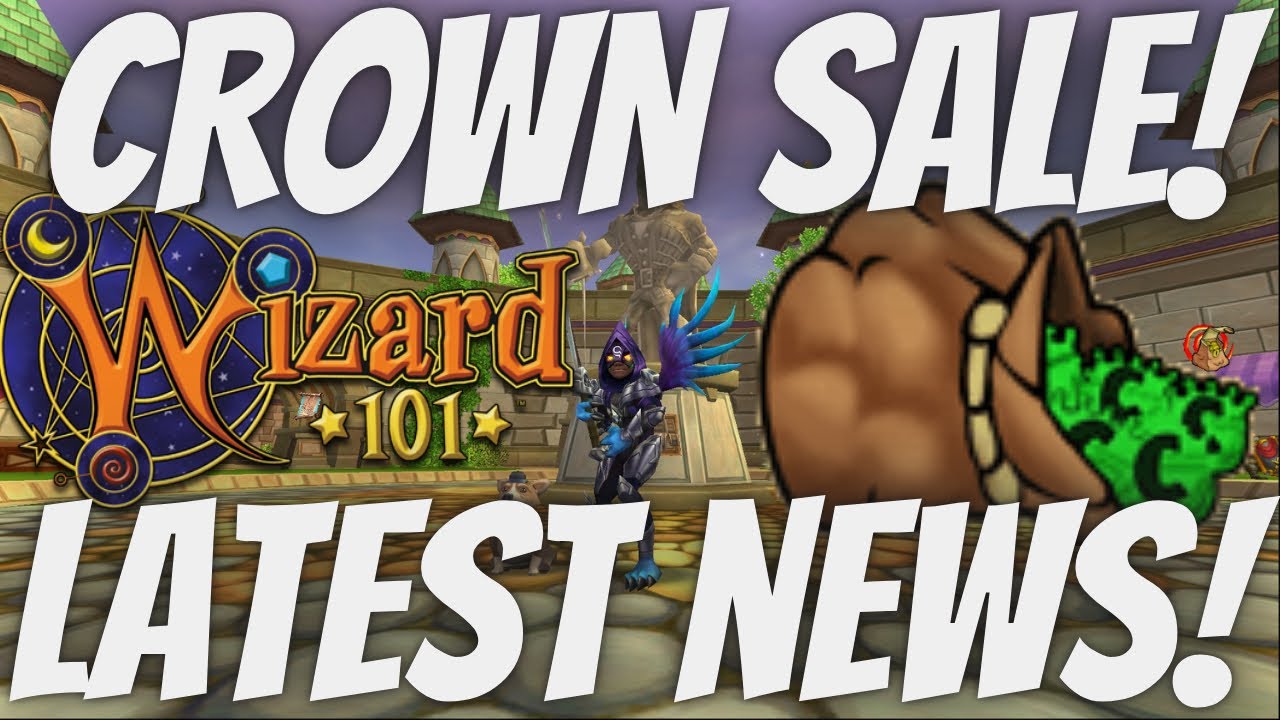 CARTI CROWN SALE! Wizard101 News! - YouTube