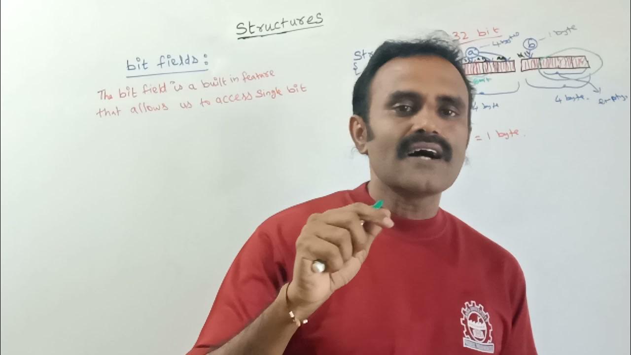 Structures - Bit Fields - YouTube