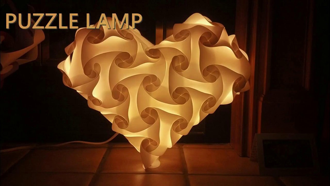 PUZZLE LAMP - YouTube