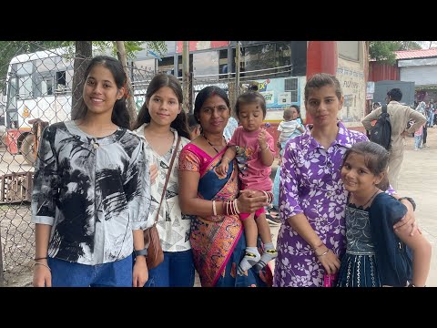 Full family Ko Leke Husband Ji Chale Mundan Karwane Ramtek Ki Aur 😊🙏￼￼