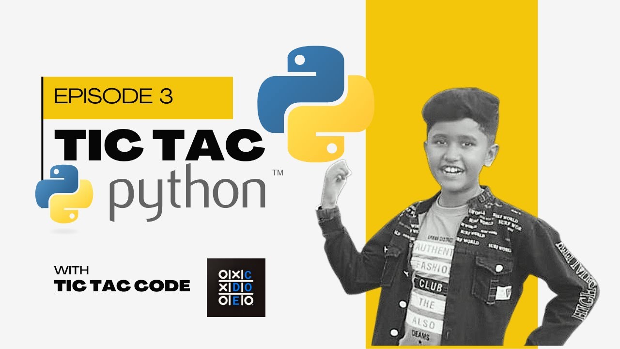 Variables ! | Episode 3 | Tic Tac Python ! - YouTube