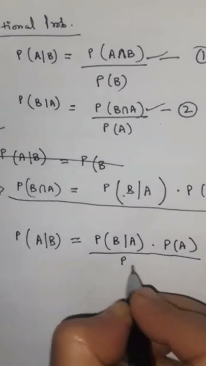 Bayes theorem #economics #econometrics #bayestheorem #bayesian #statistics - YouTube