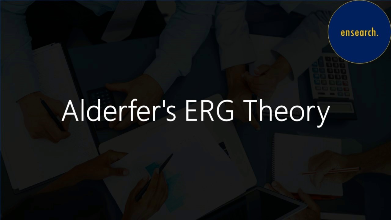Alderfer's ERG Theory - YouTube