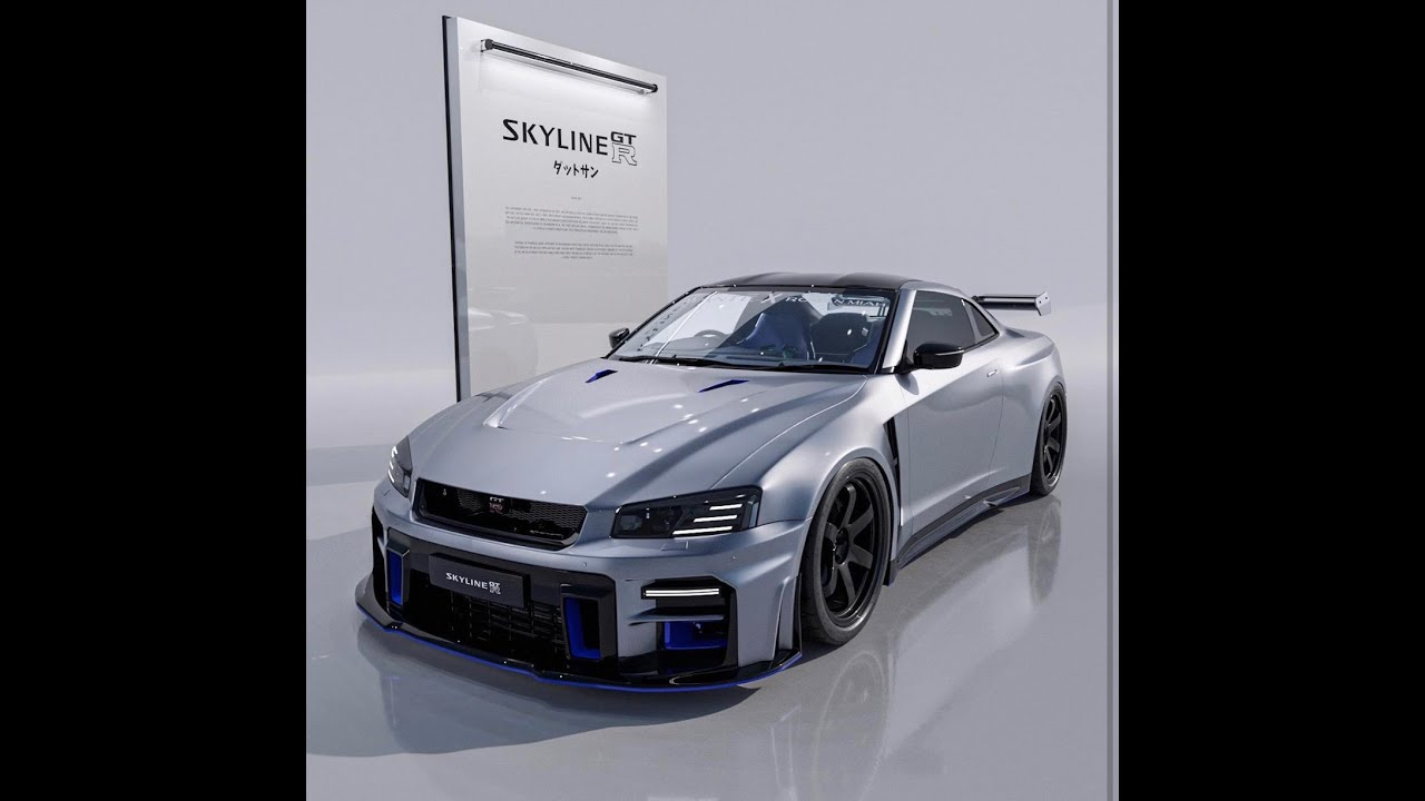 2023 NISSAN R36 SKYLINE GT BY ROMAN MIAH EXTERIOR IN DETAILS - YouTube