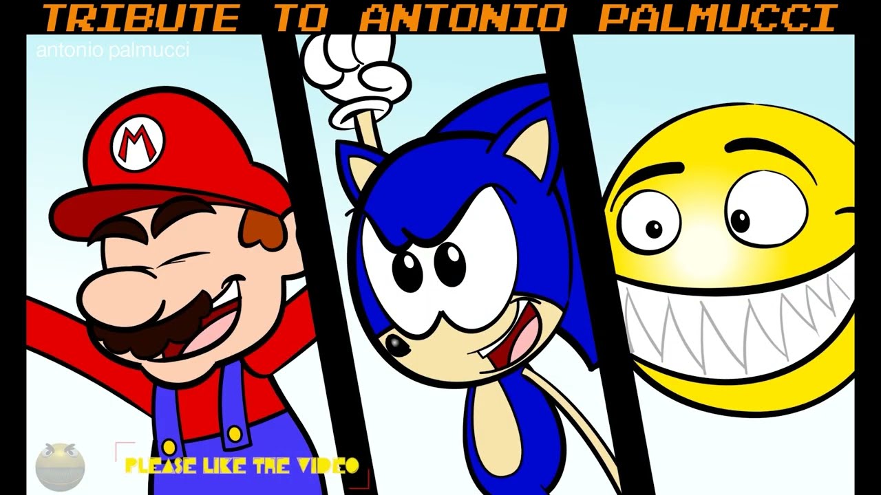 Pacman, Sonic and Super Mario vs Eggman and Bowser cartoon #pacman # ...