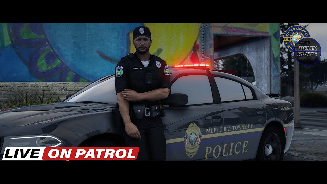 Devin Plays | Live on Patrol | Paleto Bay Township Police - YouTube