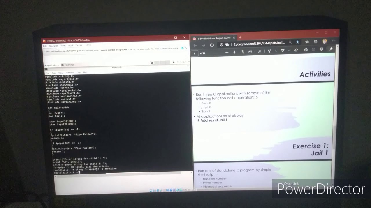 Individual Project ITT440 (Jail) - YouTube