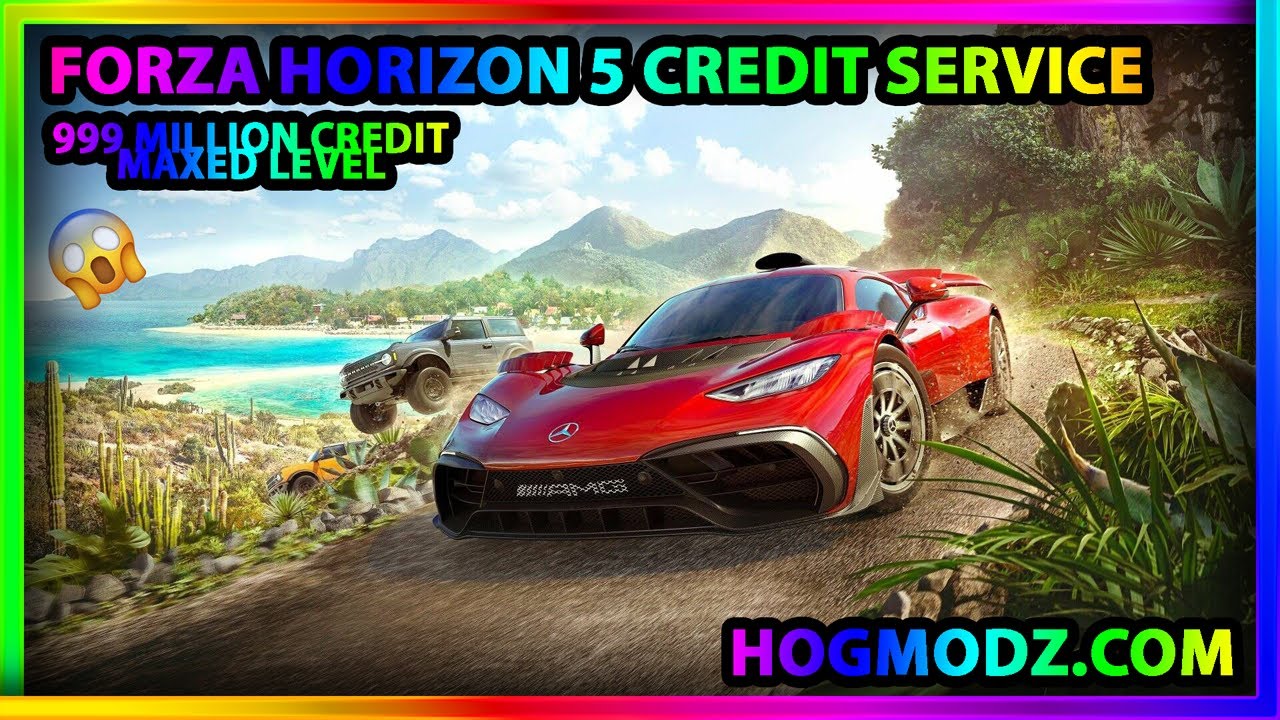 FORZA HORIZON 5 MODDED ACCOUNT SERVICE FOR SALE! CREDITS 999 MILLION ...