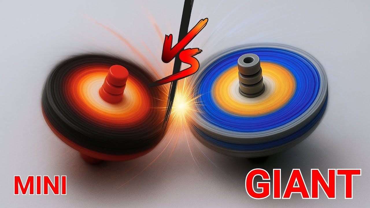 Giant LEGO Beyblade vs Mini LEGO Beyblade – Epic Battle! | Brick Sound ...