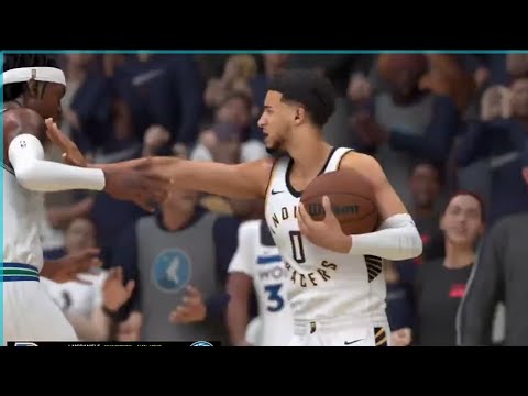 Pacers VS Timberwolves NBA2K25 HIGHLIGHTS ( PS5 Full HD ) - YouTube