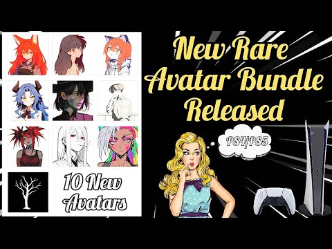 ULTRA Rare Anime Avatar Pack 2024 (PS4/PS5) - YouTube