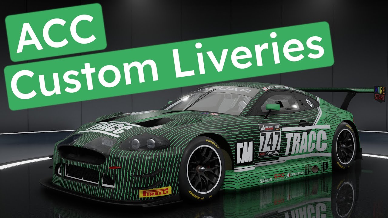 How to Create Custom ACC Liveries - tracc.eu Sim Racing - YouTube