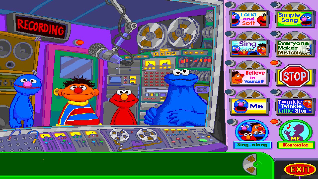 Sesame Street Music Maker Elmo's Song Karaoke - YouTube