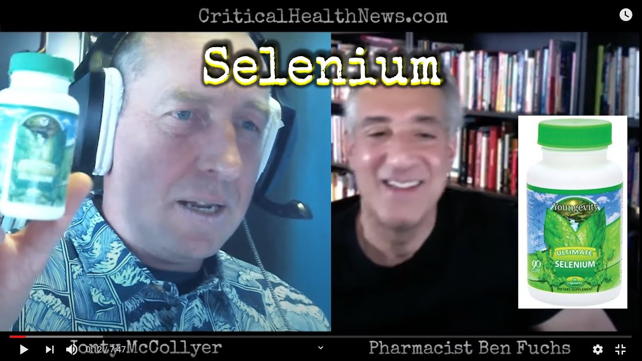 Ben Fuchs: Selenium, "May be the most powerful of the 90 essential ...