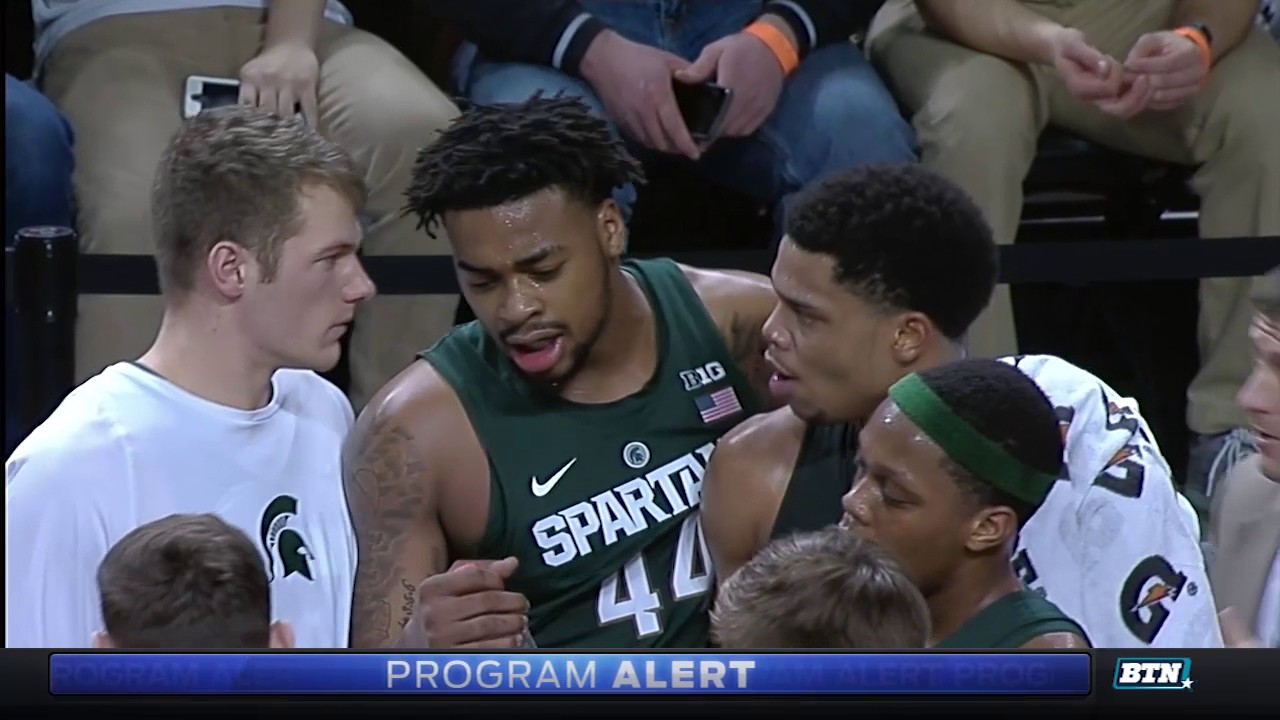 Michigan State at Nebraska - Men's Basketball Highlights - YouTube