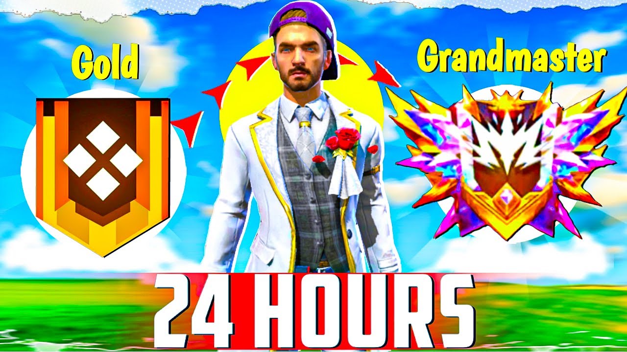 No Gun skin || Solo Gold To Grandmaster In 24 Hours 🥵 - YouTube