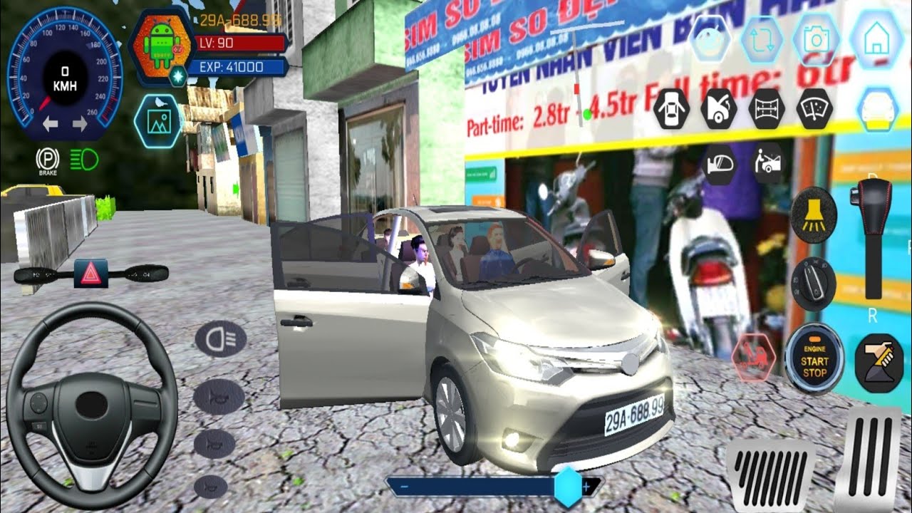 Car Simulator Vietnam - Toyota Vios Best Driving Game! Car Game Android ...