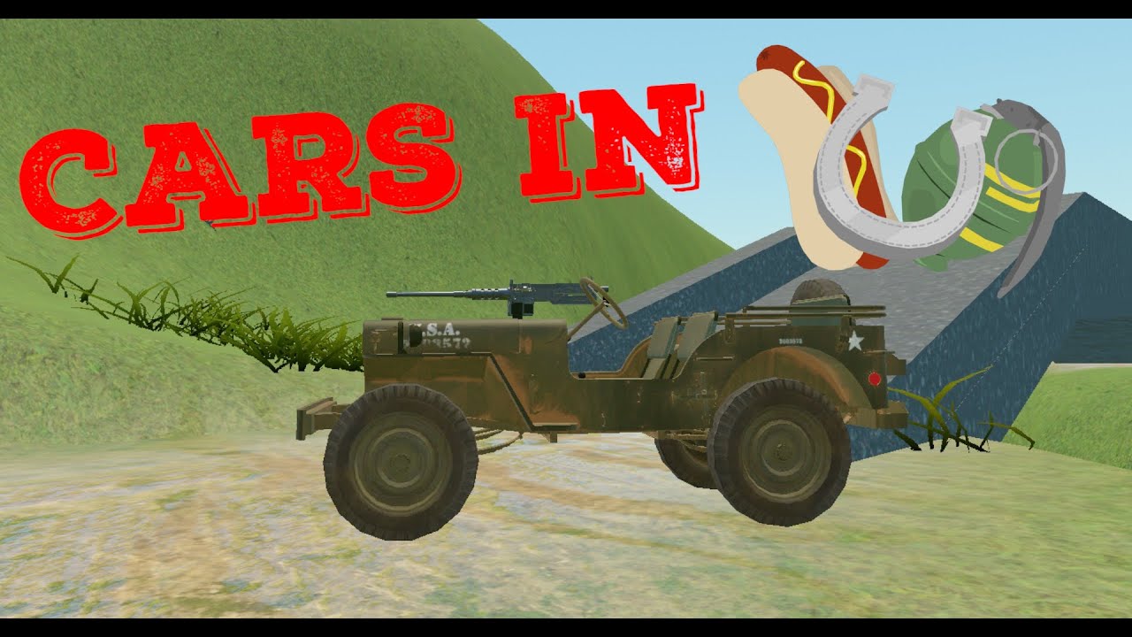 So they added Cars in H3VR - Hot Dogs, Horseshoes and Hand Grenades ...