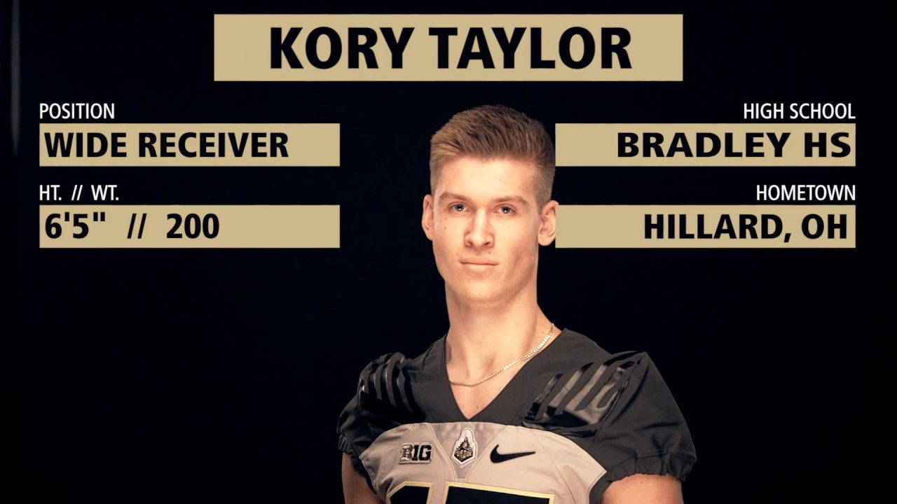 2018 Football Commit | Kory Taylor - YouTube