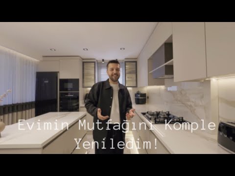 MUTFAK YENİLEME! Evimin mutfağını komple yeniledim. 😍 Odayı Mutfağa Dahil Ettik! Öncesi-Sonrası